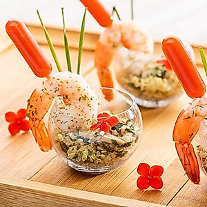 LanMa 150pcs Cupcakes Pipettes 4mL Plastic Pipettes Squeeze Transfer Pipettes for Strawberries Chocolate Ice Cream Mini Dropper