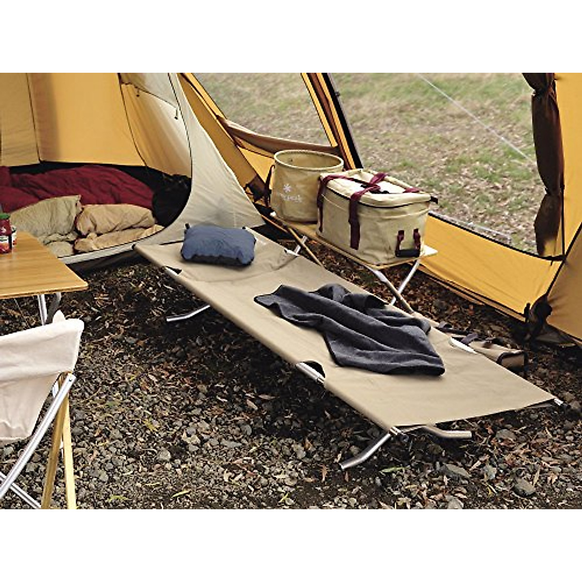 Snow Peak High Tension Cot, Beige