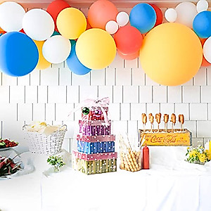 HFHSY (118 ft x 34 in Clear Cellophane Wrap Roll Irregular White Dot Cellophane Roll 3 Mil Clear Wrap Cellophane Bags,Wrap Roll, Cellophane Roll, Cellophane Wrap for Gifts, Baskets, Flowers