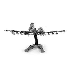 Metal Earth A-10 Warthog Airplane 3D Metal Model Kit Fascinations