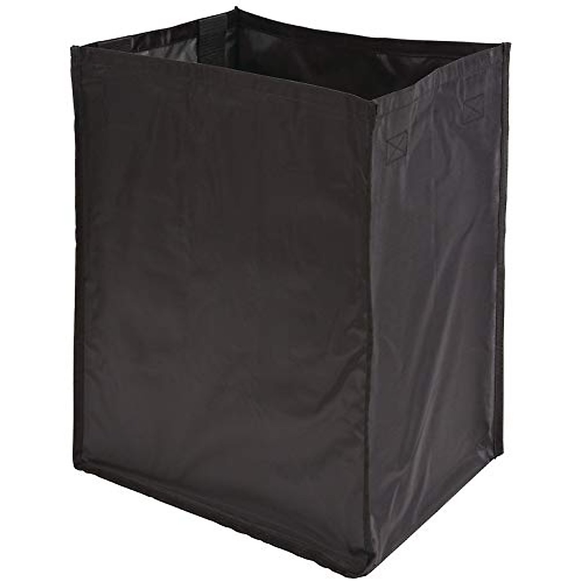 TAG Hardware Full Extension Pullout Laundry Hamper with Removable Bag Matt Nickel (Width (18") 457 mm - 1 removable large bag)