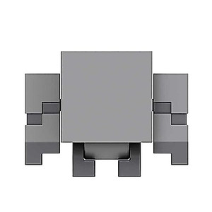 Mattel Minecraft Legends Action Figure, Cobblestone Golem with Attack Action & Accessory, Collectible Toy, 3.25-inch