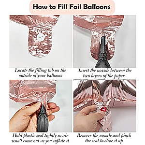 8pcs 18th birthday decorations for girls, Including 18th Happy Birthday Cake Toppers, Birthday Queen Sash with Pearl Pin, Sweet Rhinestone Tiara Crown, Number Candles and Balloons Set, Rose Gold