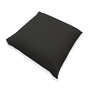 Rehabilitation Advantage Body Positioning Black Pillow Bolster 12 Inch x 12 Inch x 3 Inch