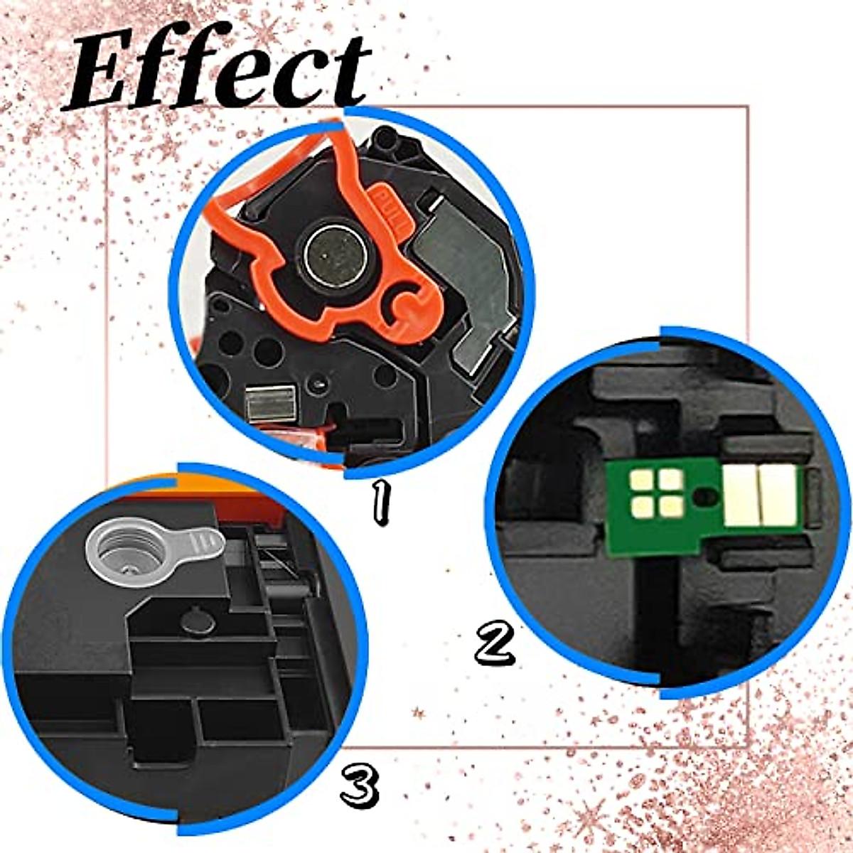 for Canon CRG069 Extra High Yield Toner Cartridge Replacement Pack Compatible for I-SENSYS LBP673Cdw MF750 Serie Printer 1 Yellow