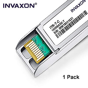 1 Pack 100% Compatible for GLC-T GLC-TE Copper SFP Transceiver 10/100/1000BASE-T Reach 100m