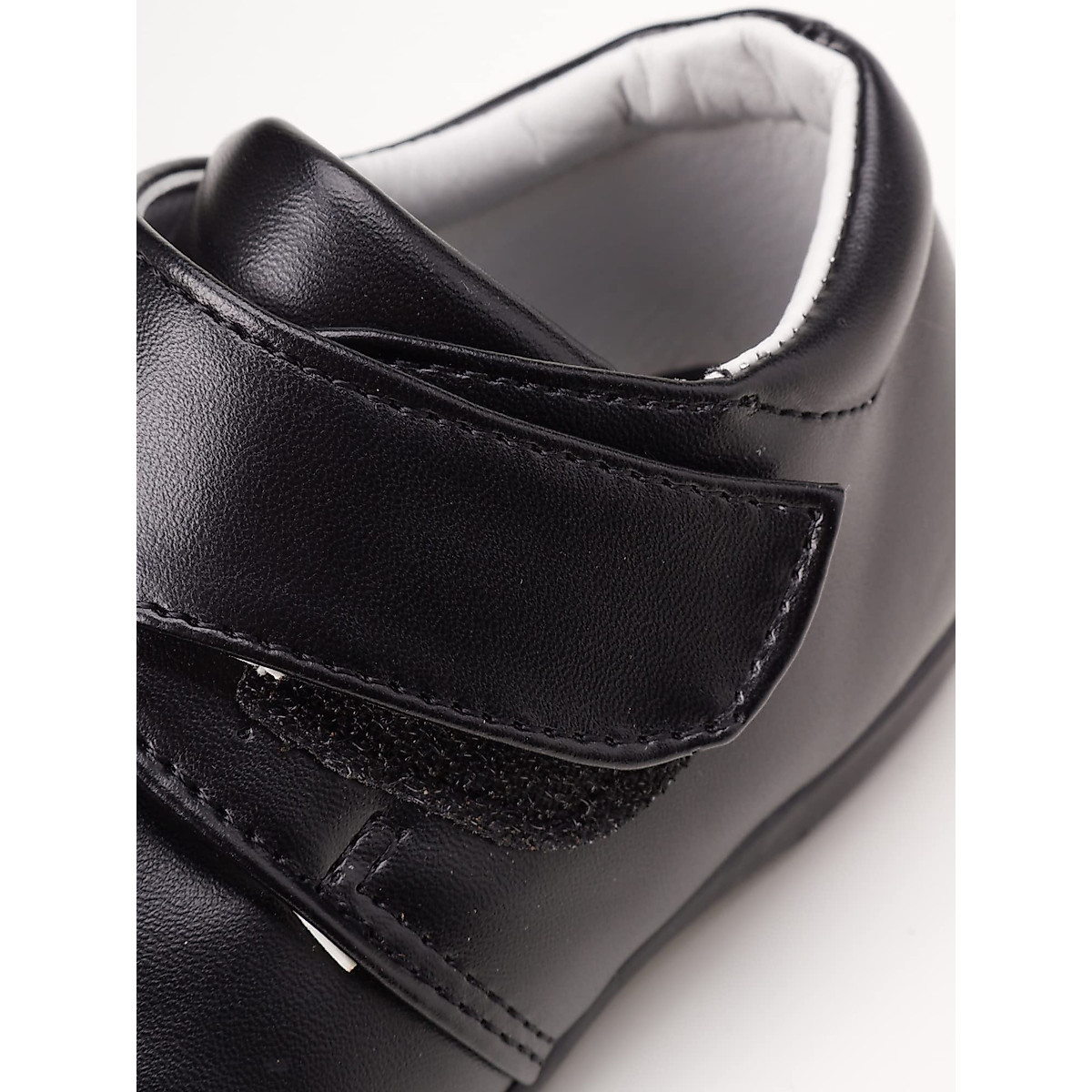 Josmo Boy's Walking Dress Shoe (Infant, Toddler), Size 6 Toddler, Black Strap