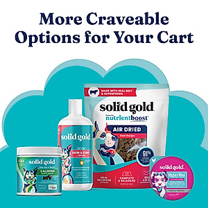 Solid Gold Nutrientboost Mighty Mini Small Breed Dog Food - Dry Dog Food Made with Real Lamb for Any Toy Breed - Grain & Gluten Free Recipe for Gut Health & Sensitive Stomach Support - 3.75 LB Bag