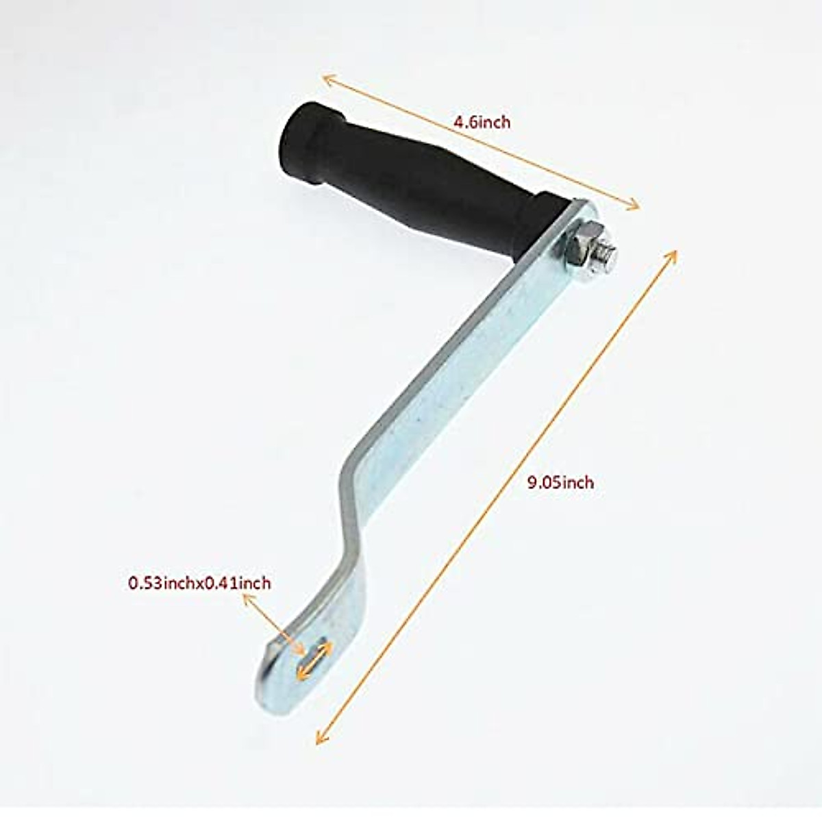 Watris Veiyi Replacement Winch Handle, Crank Handle, Trailer Handle Replacement, Ergonomic Winch Grip Comfortable Grip Winch Handle Replacement Accessory for Boat Trailer Marine Sailboat