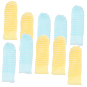 Didiseaon 20 Pcs Pet Toothbrush Gloves Chewy Dog Toothbrush Cat Toothbrushes for Indoor Cats Chew Brush for Dogs