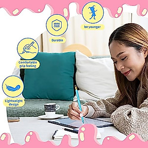 Stylus Pens for Touch Screens - 3PCS Stylus Pen for iPhone/iPad/Tablet Android/Microsoft Surface, Compatible with All Touch Screens (Macaron Pink/Yellow/Green)