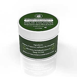 Oak City Beard Company - Woodland Ranger - Solid Cologne - 1 Ounce - Pine - Cedarwood - Fir