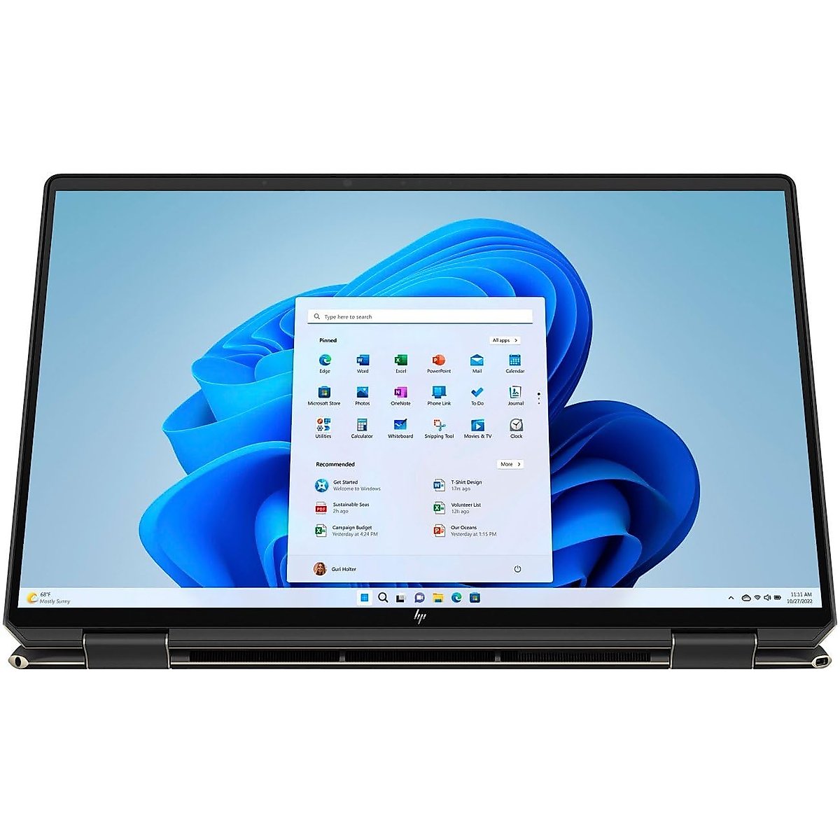 HP Spectre x360 2-in-1 Laptop 2023 16" 3K+ IPS Touchscreen 14-Core Intel i7-13700H 16GB DDR4 512GB SSD Iris Xe Graphics Thunderbolt 4 Wi-Fi 6E Backlit KB Fingerprint Windows 11 Pro Pen w/ONT 32GB USB