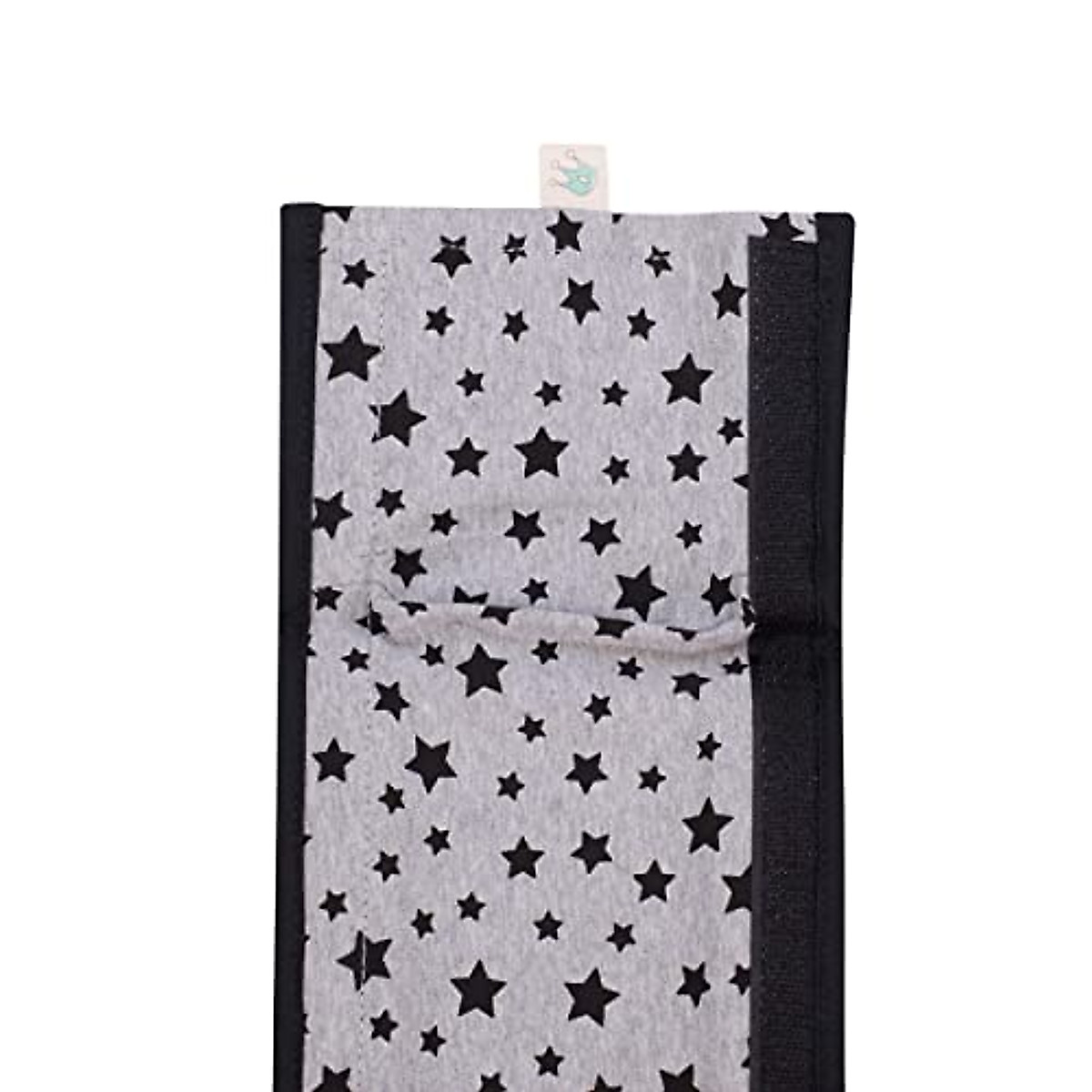 JYOKO Kids Covers Handle, Covers Railing for Stroller (Black Star, Regular)