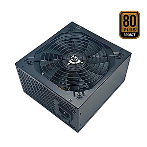 Apevia ATX-JP800W Jupiter 800W 80 Plus Bronze Certified Active PFC ATX Gaming Power Supply, Supports Dual/Quad Core CPUs, SLI/Crossfire/Haswell, 3 Year Warranty
