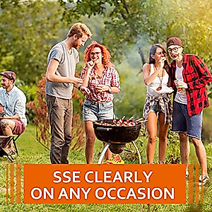 BBQ Thermometer Gauge - Barbecue BBQ Pit Smoker Grill Thermometer Temp Gauge -Stainless Steel Heat Indicator for Cooking Meat 2-Pack