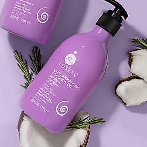 Luseta Curl Enhancing Shampoo Nourishing and Moisturizing for Curly Hair, Repair Damaged Hair, Restore Bounce 16.9 Oz, Gluten Free, Sulfate Free