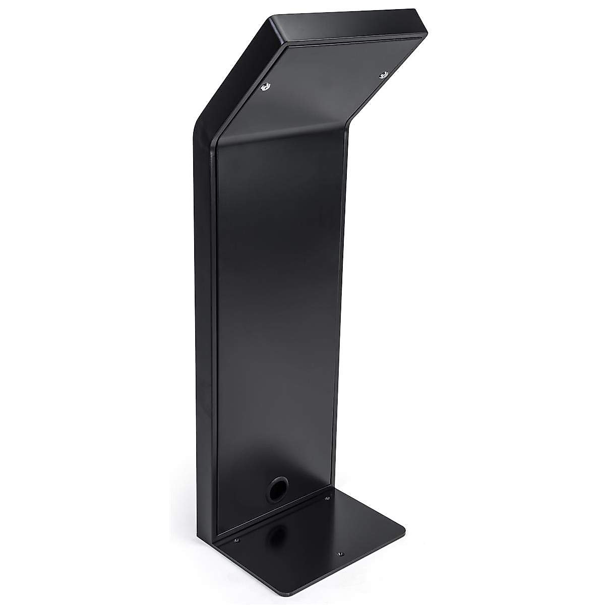 Displays2go Floorstanding Digital Tablet Enclosure, Locking – (IPGRAND12BK)