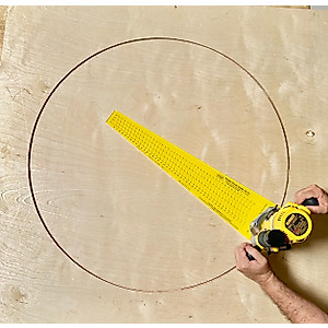 Jasper M350 Blemish Free Pivot Plate for Cutting Tabletops & Decorative Discs with all Jasper Circle Cutting Jig Guide Kits