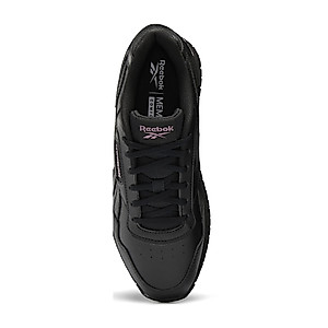 Reebok Women's Glide Ripple Clip Sneaker, Black/Rose Gold, 6