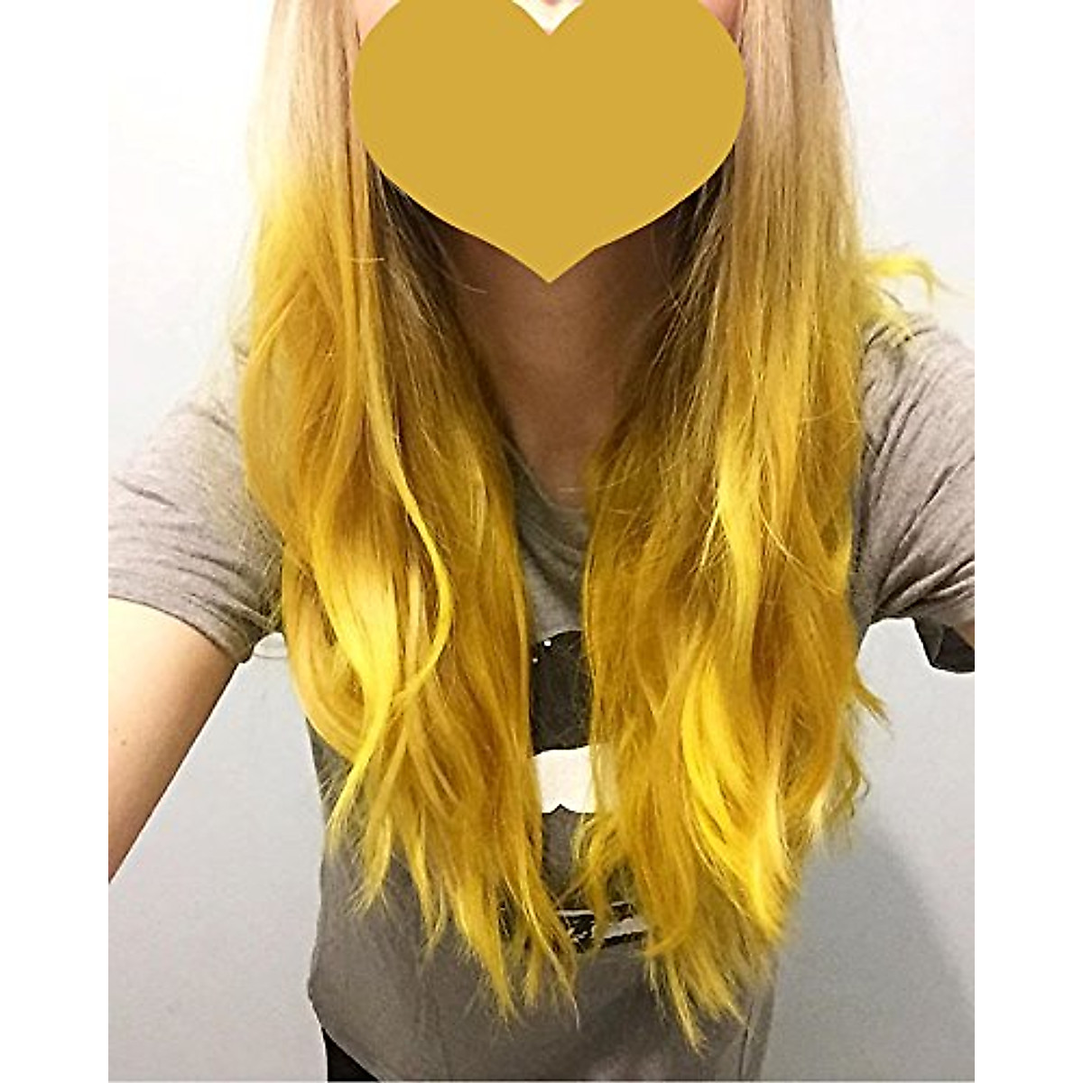 ARCTIC FOX Vegan and Cruelty-Free Semi-Permanent Hair Color Dye (4 Fl Oz, COSMIC SUNSHINE)