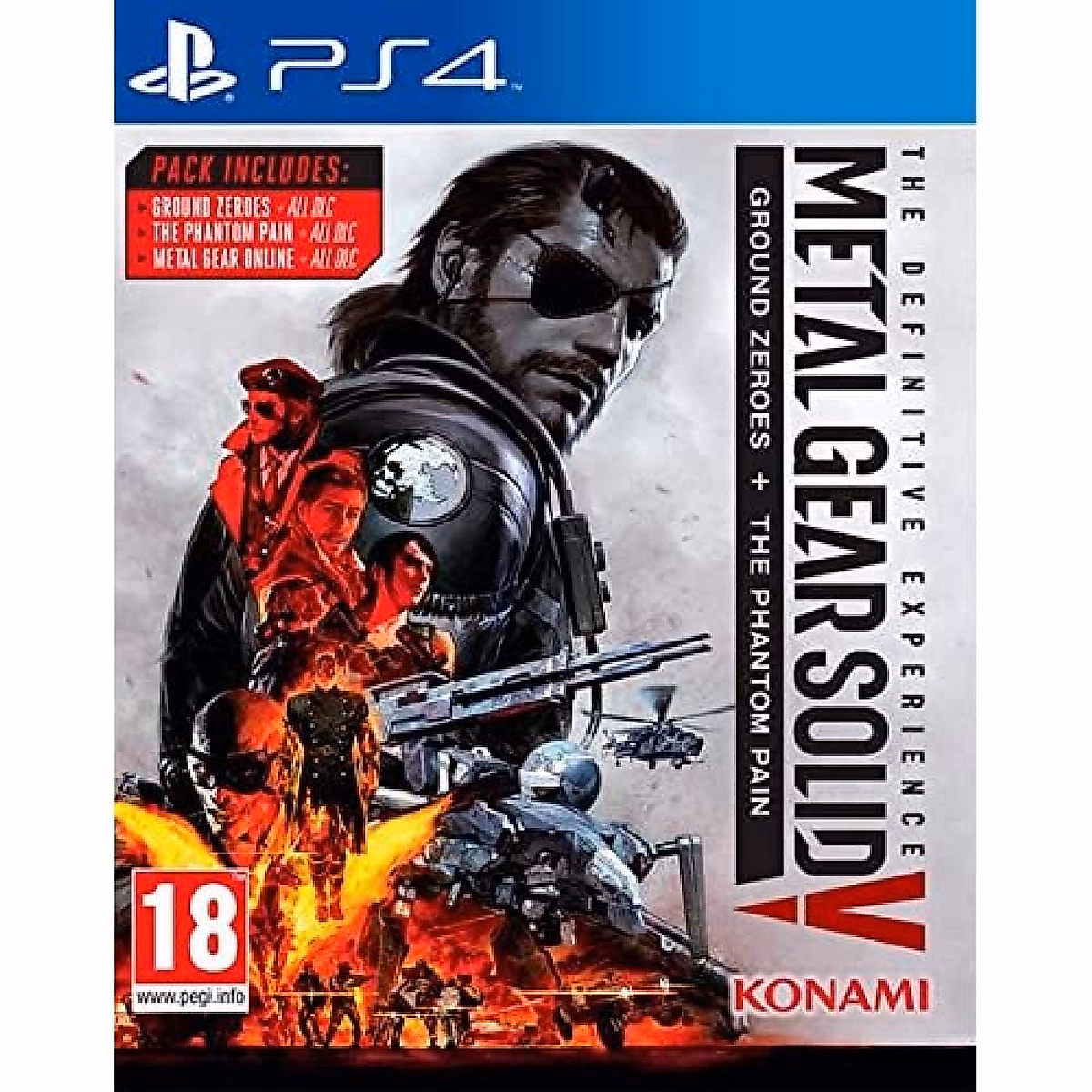 Konami Metal Gear Solid V: The Definitive Experience - PlayStation 4 Standard Edition - Euro