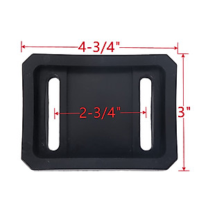 Mikatesi New Pro Parts Set of 2 784-5580 Replacement Snow Blower Thrower Plastic Slide Skid Plate Shoes with Hardware Primer Bulb Fuel Filter for MTD Ryobi Yard Machines Bolens Yard Man 784-5580-0638