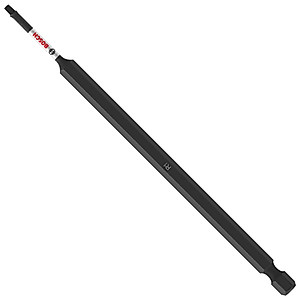 BOSCH ITSQ16B 10-Pack 6 In. Square #1 Impact Tough Screwdriving Power Bits