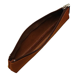 [DELFONICS] Marek Slim Pencil Case Simple Cotton School Pen Bag Pencil Pouch Case 500315 Olive