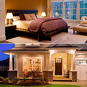 MaxLite A19 LED Bulb, Enclosed Fixture Rated, 100W Equivalent, 1600 Lumens, Dimmable, E26 Medium Base, 2700K Soft White, 4-Pack