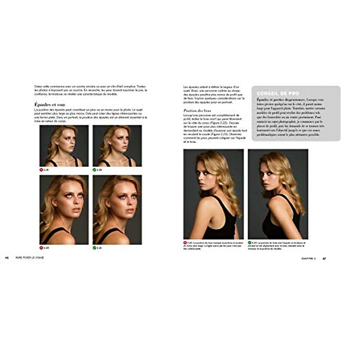 Maîtriser l'art de poser - Faire ressortir chaque modèle sous son meilleur jour