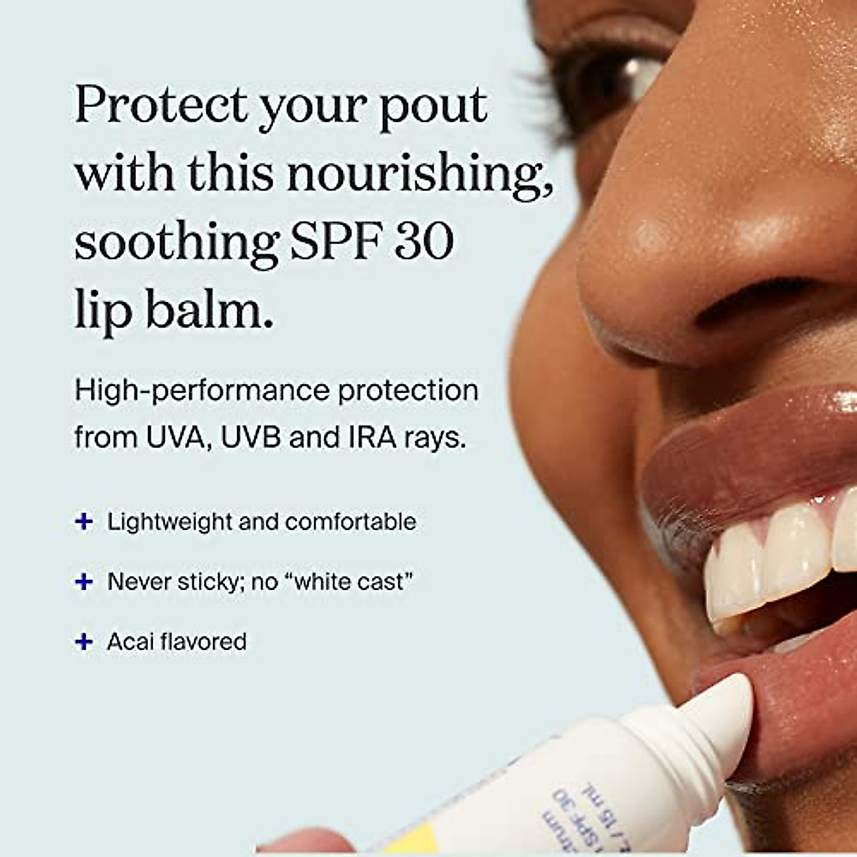 Supergoop! PLAY Lip Balm with Acai - 0.5 fl oz, Pack of 2 - SPF 30 PA+++ Reef-Friendly, Broad Spectrum Sunscreen - Hydrating Honey, Shea Butter & Sunflower Seed Oil - Great for Active Days