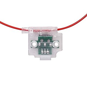 BIQU Filament Break Detection Sensor Module 3D Printer Accessories with 1M Cable for 1.75mm Filament Extruder Material Run-Out Detector for 3D Printer (Transparent)
