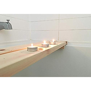 Bathtub Bench/Caddy Made from Hinoki Japanese Cypress Wood