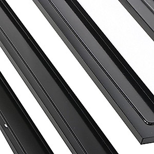 GIOCOBU ERNITERTY OSKE Metal Nail Polish Wall Rack 5 Tier Organizer Display Rack Black Holds Over 200 Bottles