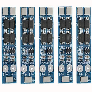 Anmbest 5PCS 2S 7.4V 8.4V 8A 18650 Charger PCB BMS Protection Board for Li-ion Lithium Battery Cell