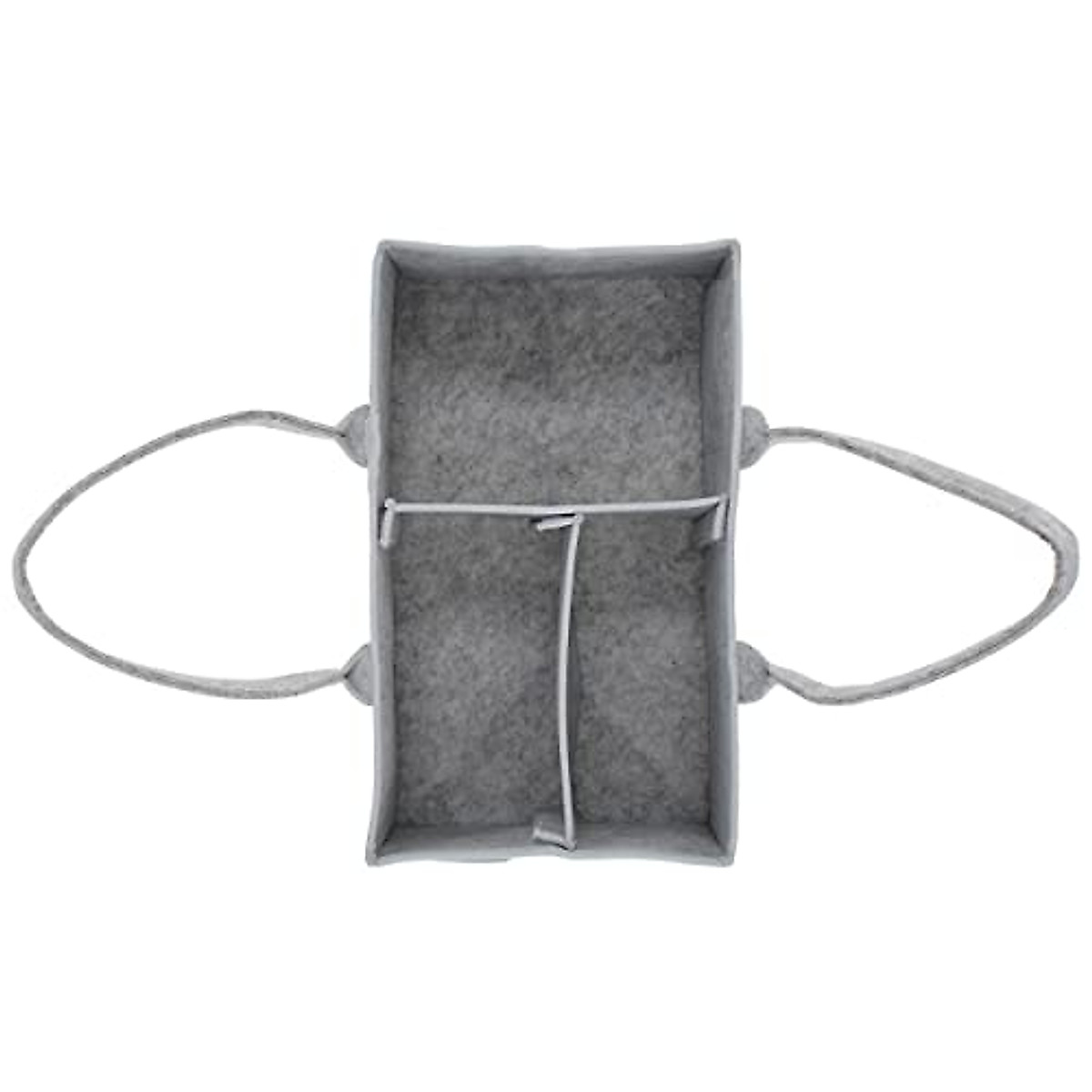 Acorn Baby Diaper Organizer Caddy Bag - Large Felt 15x9in Car and Nursery Organizer and Baby Diaper Caddy Organizer