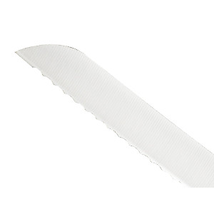 Mercer Culinary M22508 Millennia Black Handle, 8-Inch Wavy Edge, Bread Knife