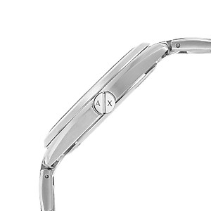A｜X ARMANI EXCHANGE Men's Three-Hand Date Stainless Steel Watch (Model: AX2856)