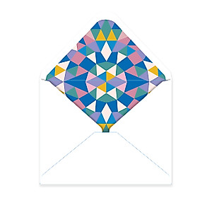 Bella Paper Kaleidoscope of Blessings All Occasion Greeting Card Set—20 Cards and lined Envelopes with Card Organizer Box —Birthday Cards, Celebration Cards, Encouragement Cards, Gratitude Cards,