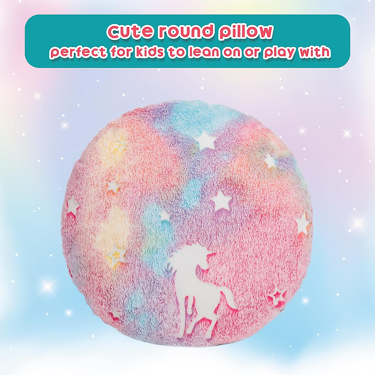 ALIMORDEN Snug-Arch Toddler Couch, Comfy Foam Baby Chair, Ergonomic Toddler Chair with a Snug Embrace Design for Boys and Girls, Unicorn