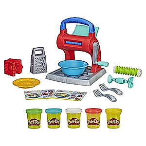 Play-Doh Kitchen Creations Noodle Party Playset for Kids 3 Years and Up with 5 Non-Toxic Colors