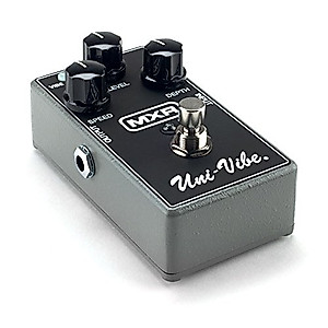 MXR M68 Uni-Vibe Chorus Vibrato Effects Pedal BUNDLE with AC/DC Adapter Power Supply for 9 Volt DC 1000mA, 2 Metal-Ended Guitar Patch Cables AND 6 Dunlop Guitar Picks