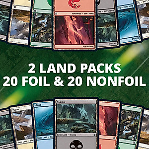 Magic: The Gathering Zendikar Rising Gift Bundle | 10 Draft Booster Packs | 1 Collector Booster | Accessories