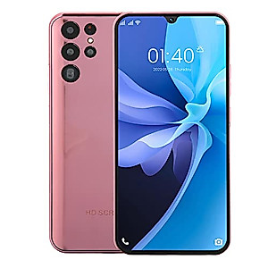 S22 Unlocked Android Cellphone, Smartphone with 6.52in HD Curved Screen, 2G 3G Network Mobile Phone, Face Recognition, 1GB 8GB, Quad Core, 2M 5M Camera, 3000mAh, WiFi BT FM GPS,