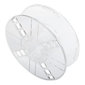 DOITOOL 3D Printer Filament Reusable Spool 3D Printer Accessories Hollow Bobbin 1kg Spool Filament Reel Parts, 7.87 x 7.87 x 2.56 inch