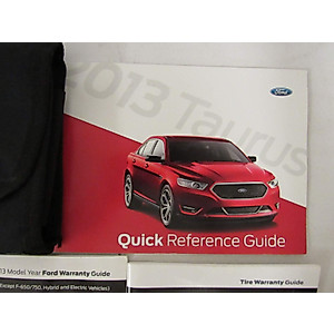 2013 Ford Taurus, Owners Manual Set with Case