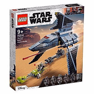 LEGO 75314 Star Wars TM The Bad Batch Attack Shuttle,9 year +