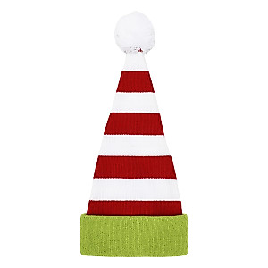 Bioworld Grinch Adult Christmas Santa Hat (One Size) Multicolored
