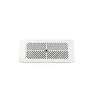 Flair Smart Vent 4x10 (White), AC Vent Cover for Floors, Walls and Ceilings. Requires Flair Puck to Operate. Compatible with Smart Thermostats and Voice Assistants.